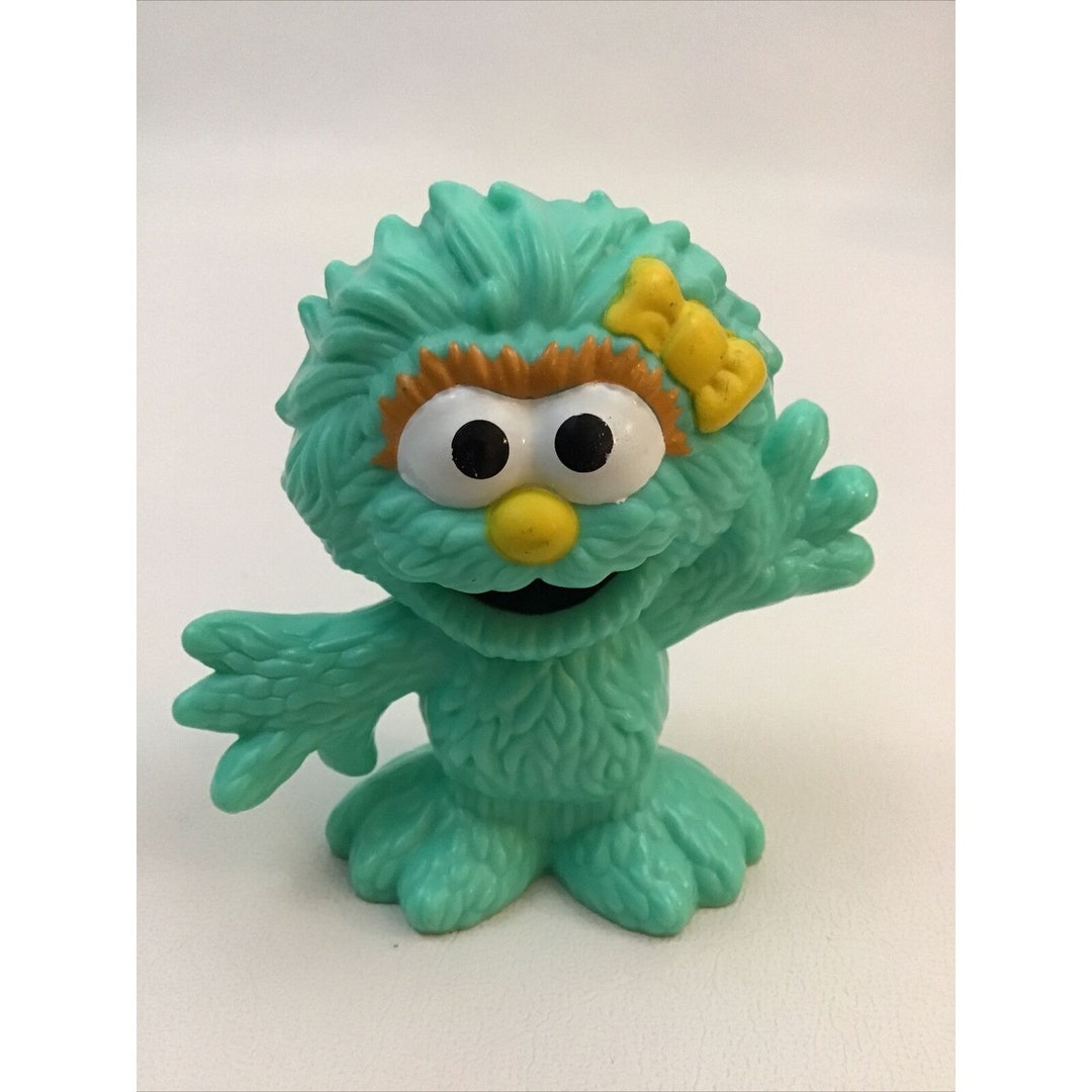 Sesame Street Workshop Rosita Figure Hasbro Rare Plastic - Etsy