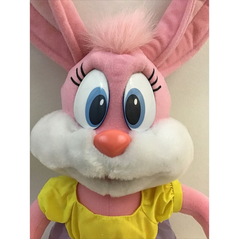 Playskool Babs Bunny Plush Vintage Tiny Toon Adventures /stuffed Animal ...