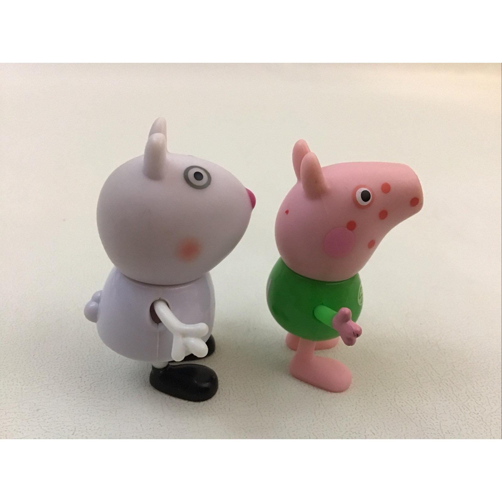 Peppa Pig Sick George Figure Nurse Figure Bed Jazwares 3pc Lot Rare ...