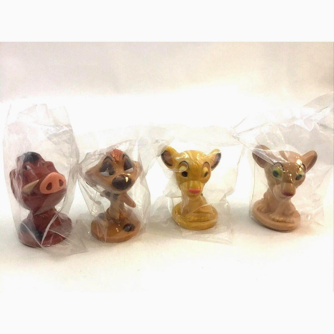 Disney Lion King Kellogg's Promotion Bobble Heads Set 2003 New Sealed ...