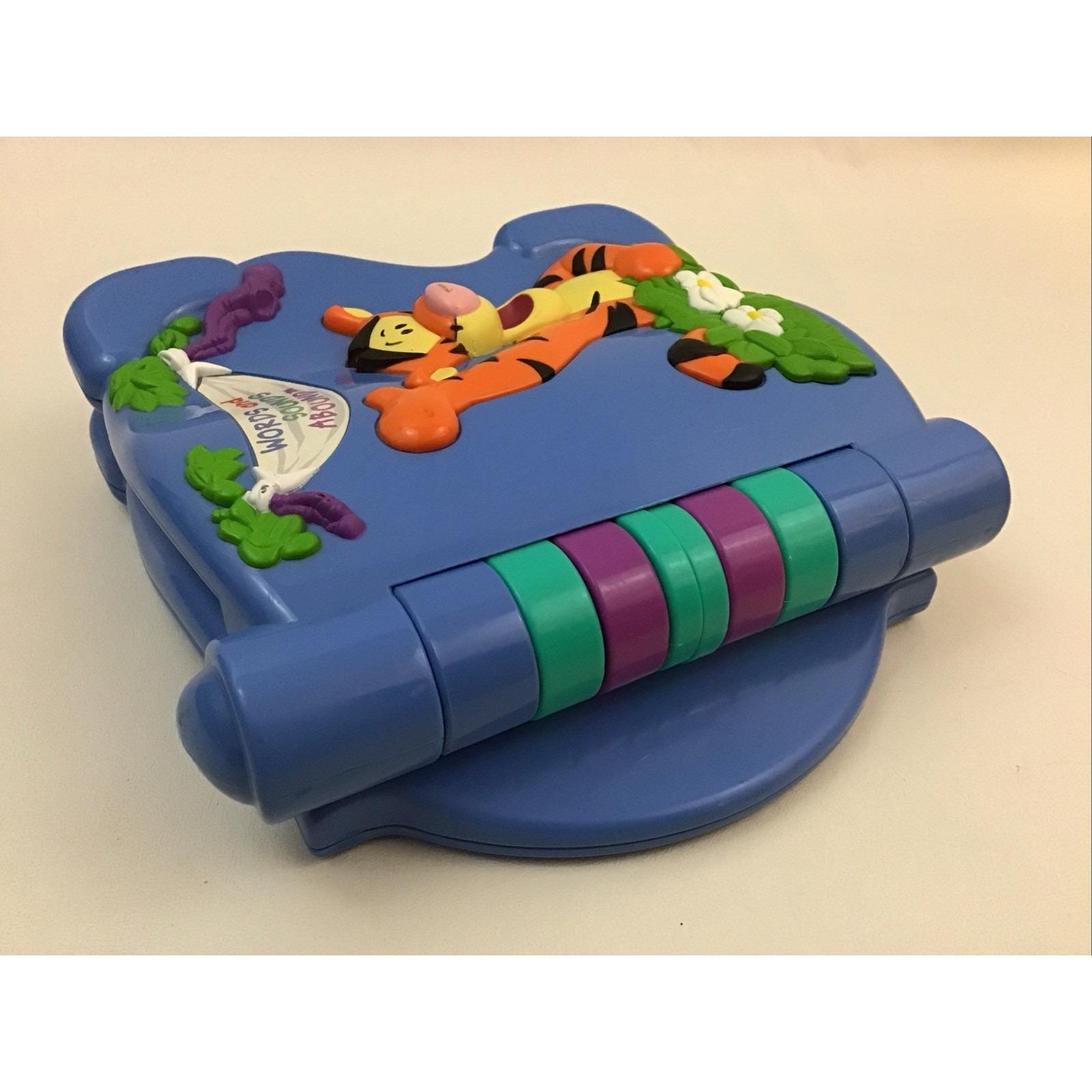 Disney Winnie the Pooh Tigger Words & Sounds Abound Talking Electronic ...