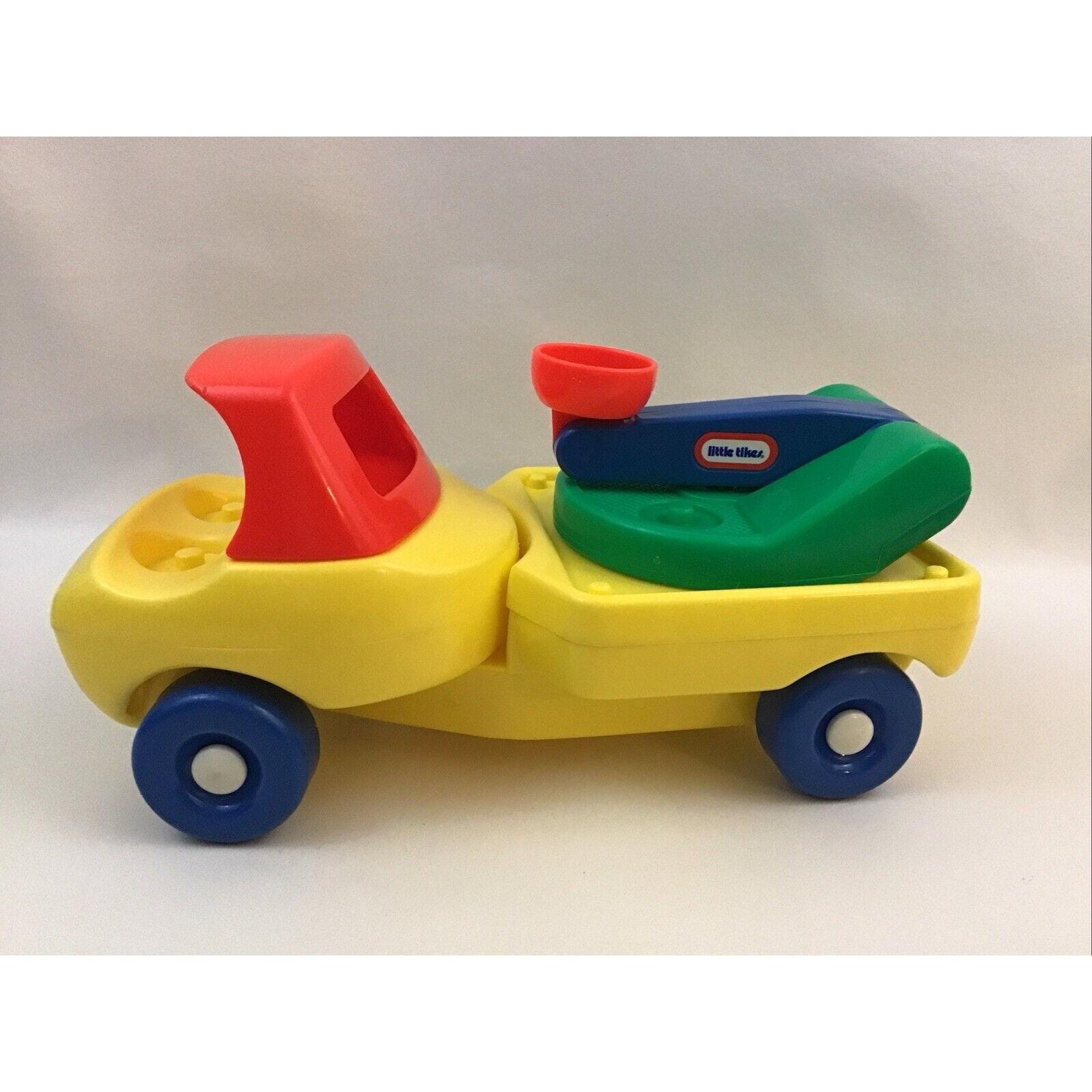 Little Tikes Toddle Tots Vehicle Up'n Down Cherry Picker & 2 Toddle ...
