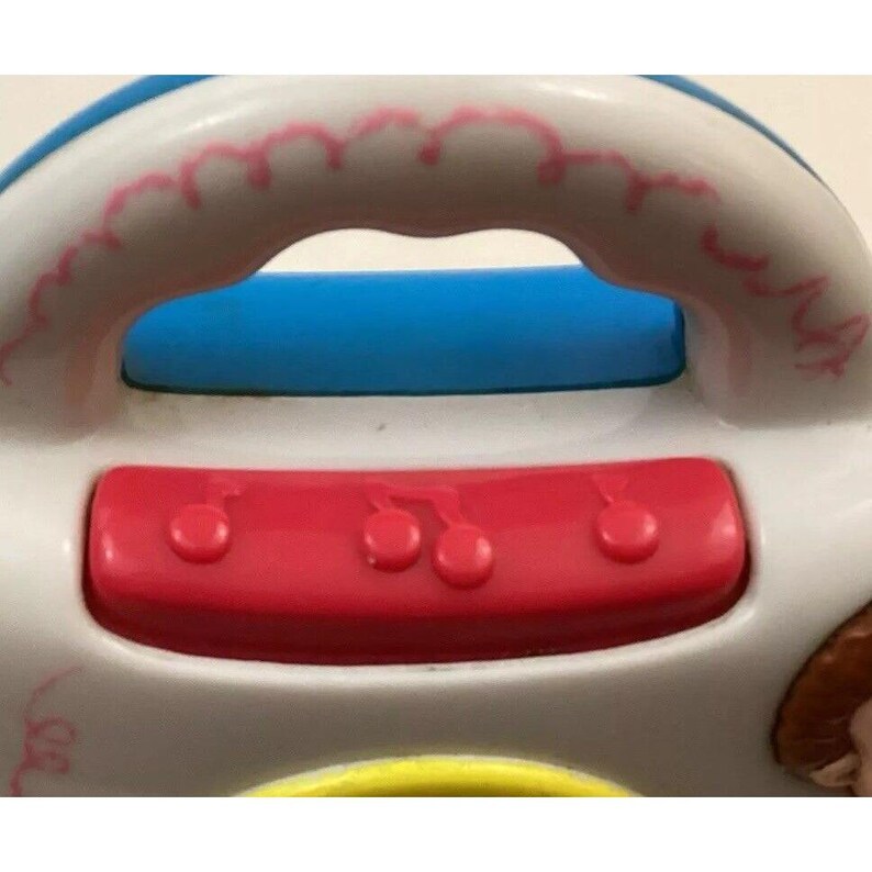 Sesame Street Rock With Elmo Radio Boom Box Toy Elmo's World Vintage ...