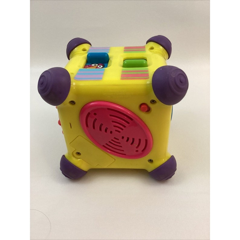 Mattel Sesame Street Musical Electronic Sound Activity Cube Box Fun Toy ...