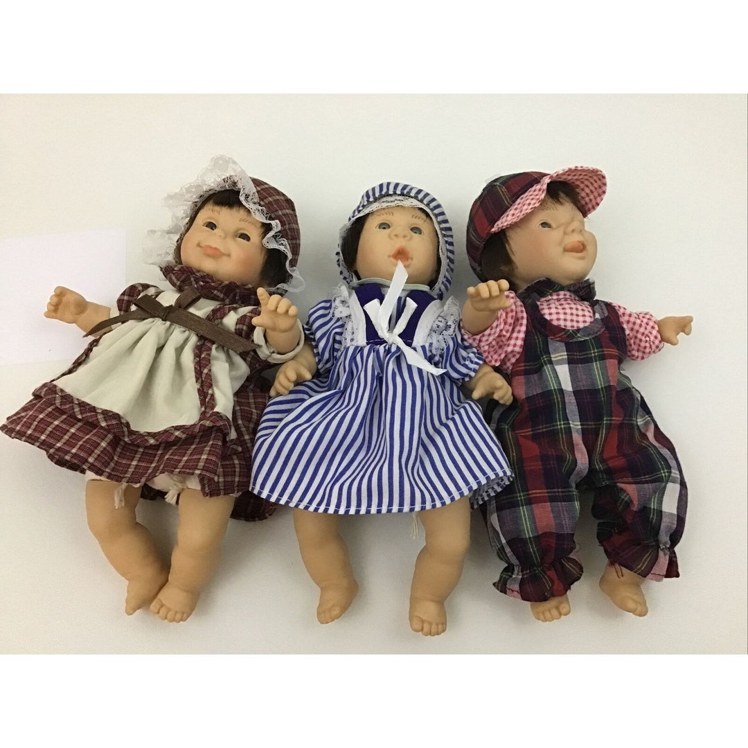 Gi Go Dolls 3 Toy Bean Bag My Pal Expressive Face Dolls - Etsy