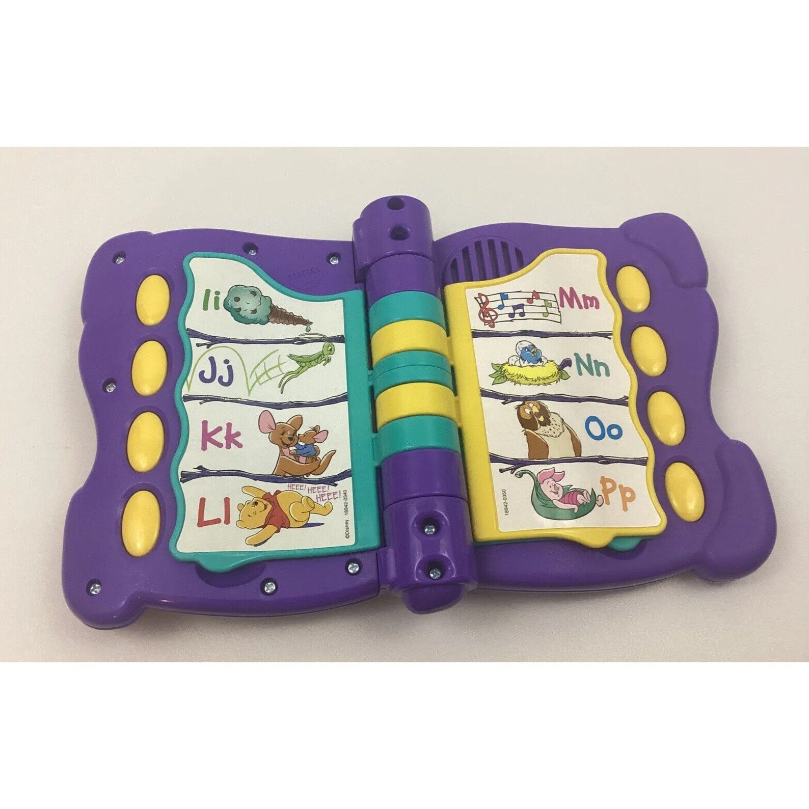 Disney Winnie The Pooh Talking Fun Abcs Electronic Learning Etsy