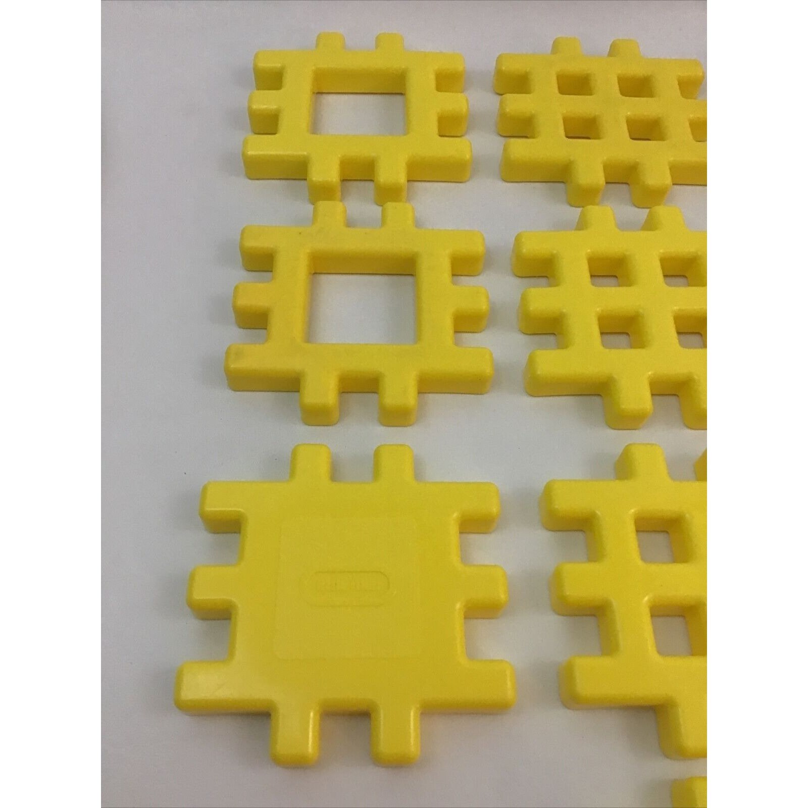 Little Tikes Wee Waffle Blocks Yellow Replacement Blocks Yellow 10 ...