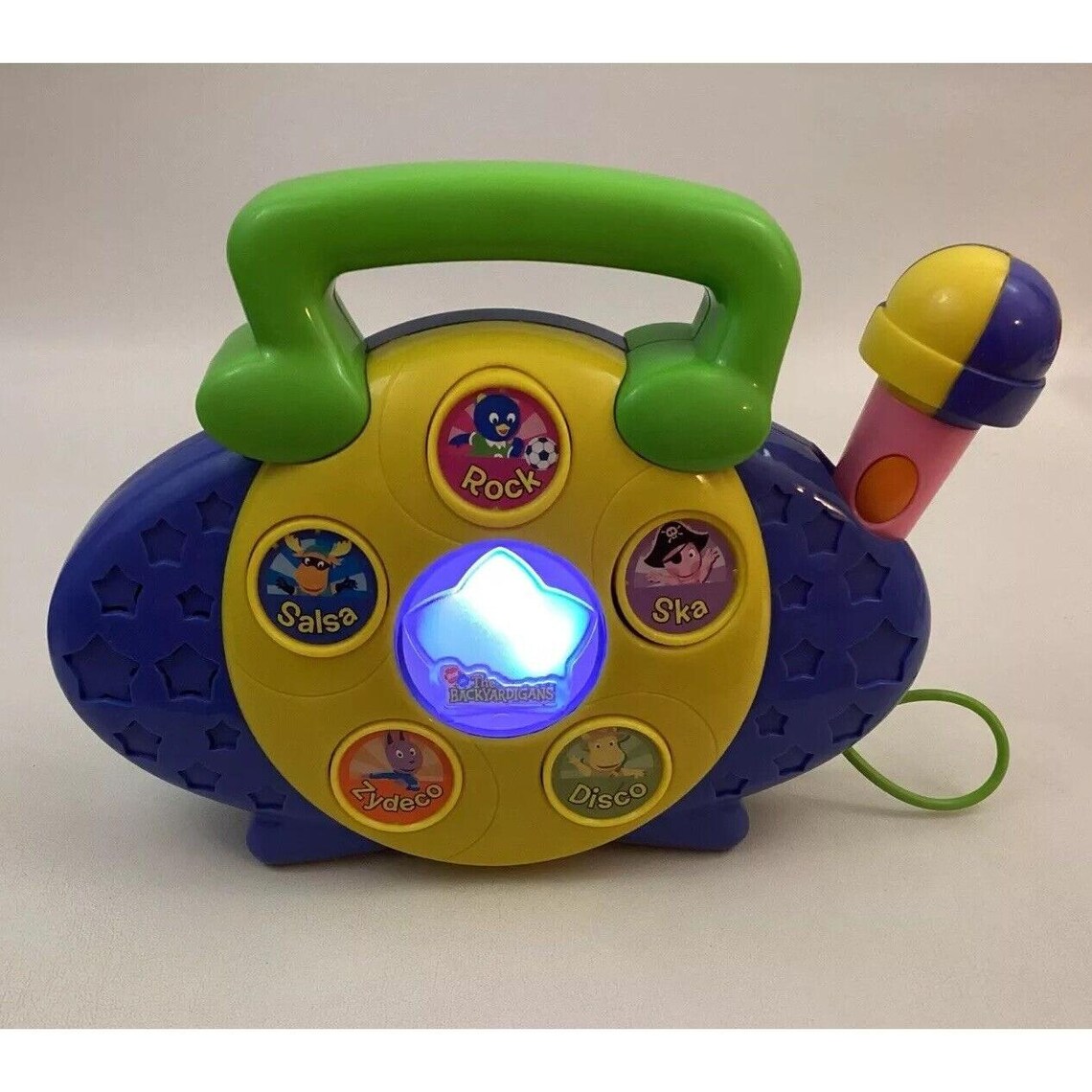 The Backyardigans Sing Along Music Player Karaoke Toy 2005 Mattel ...