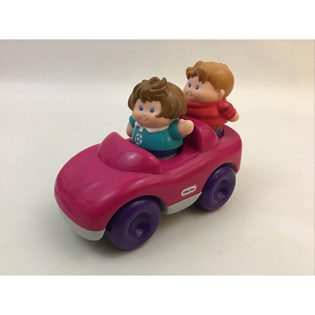 Little Tikes Toddle Tots Pink Purple Plastic Vehicle Car Vintage W ...