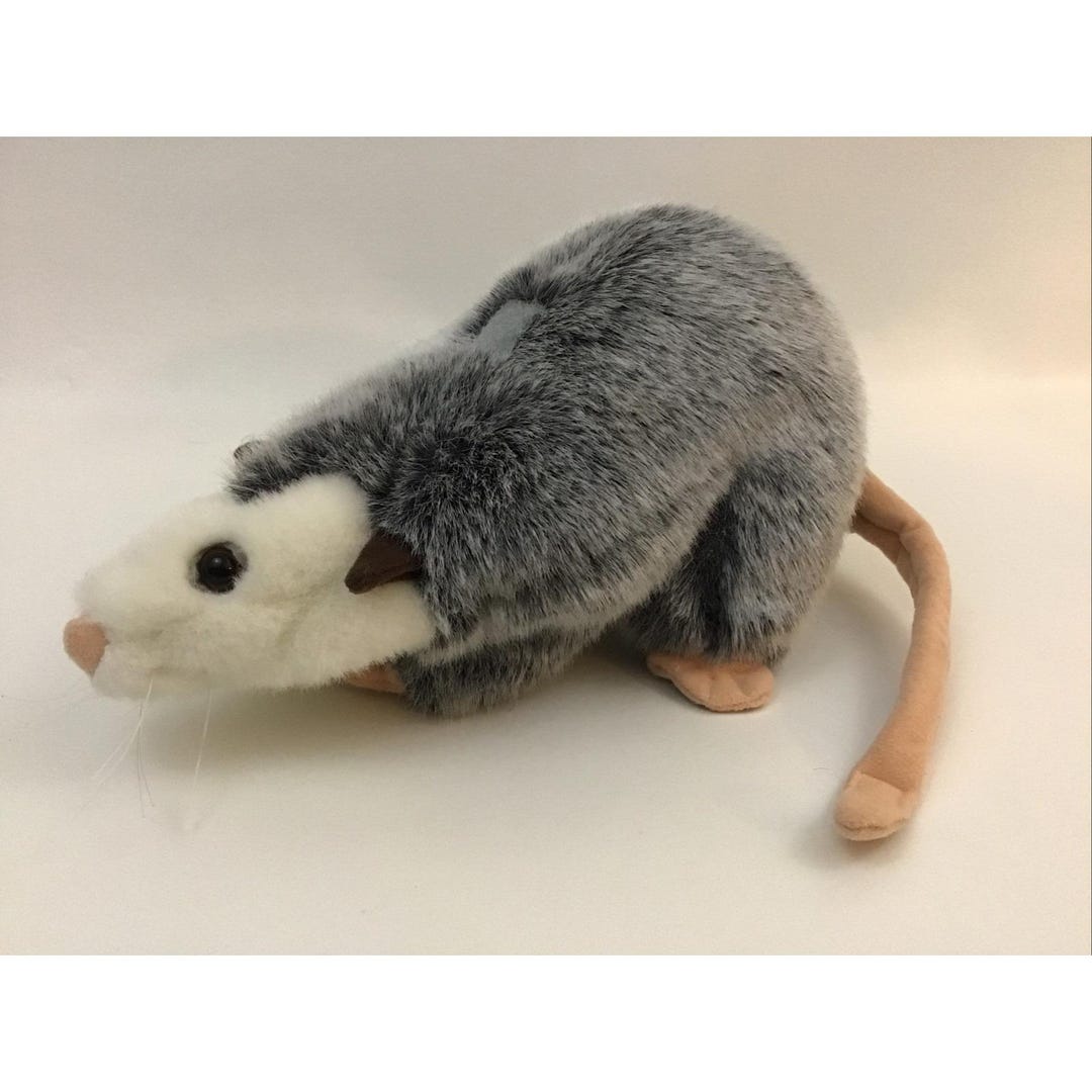 Folkmanis Opossum Full Body Hand Puppet Mom W/no Baby Plush Folktails - Etsy