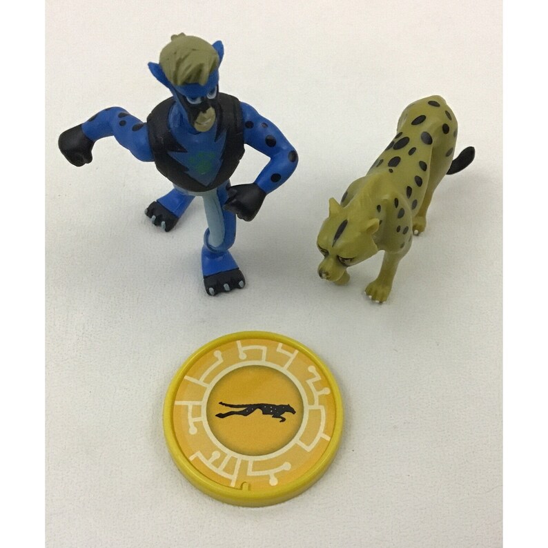 Wild Kratts Martin Leopard Lot of 3pcs. Figures 2.5 PBS Kratt Bros ...