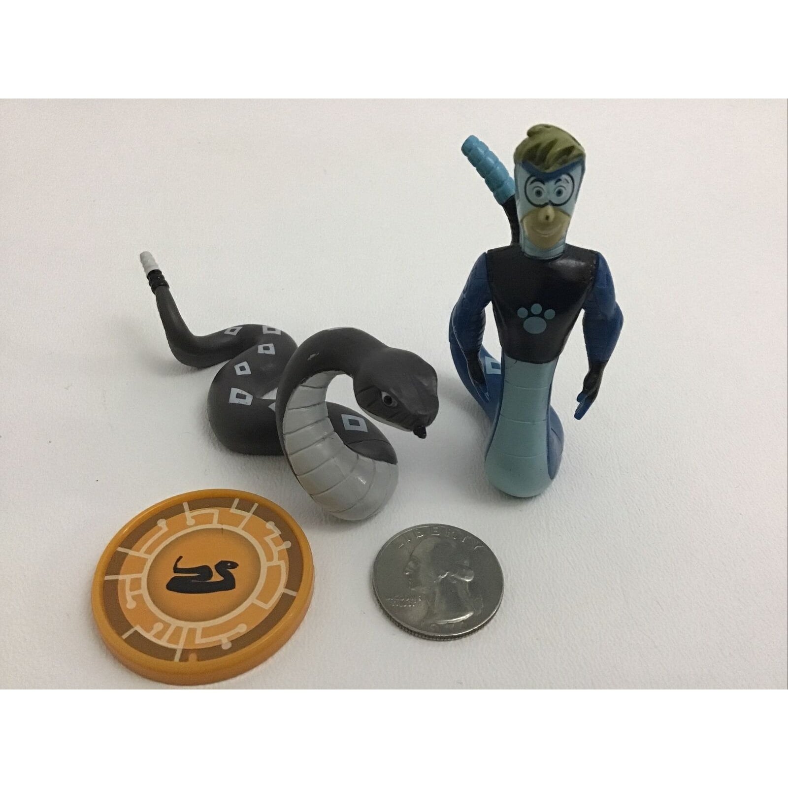 Wild Kratts Creature Power Disc Snake Martin Reptile Lot Wicked Cool ...