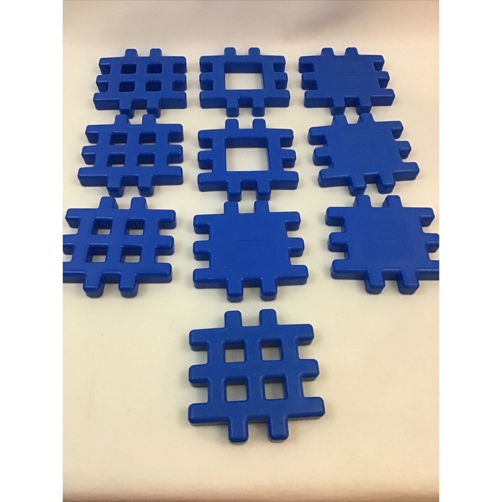 Little Tikes Wee Waffle Blocks Red Replacement Blocks Red 10 Pieces - Etsy