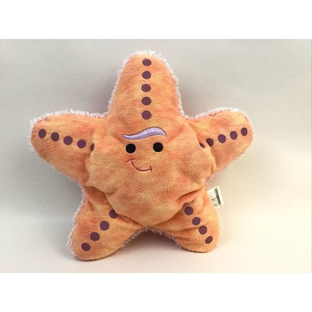 Disney Store Pixar Finding Nemo 14 Peach Starfish Fish Plush Rare ...