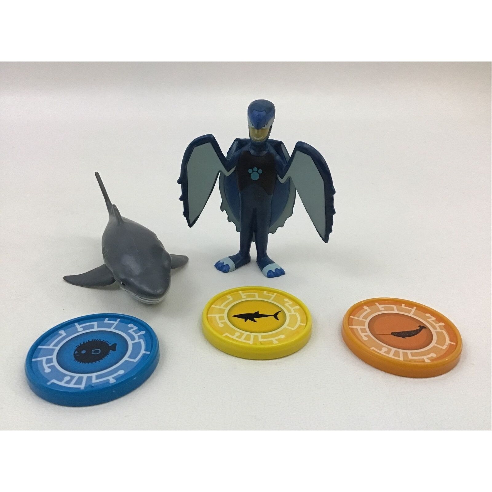Wild Kratts Martin Turtle Lot of 5pcs. Figure Shark 2.5 Kratt Bros ...