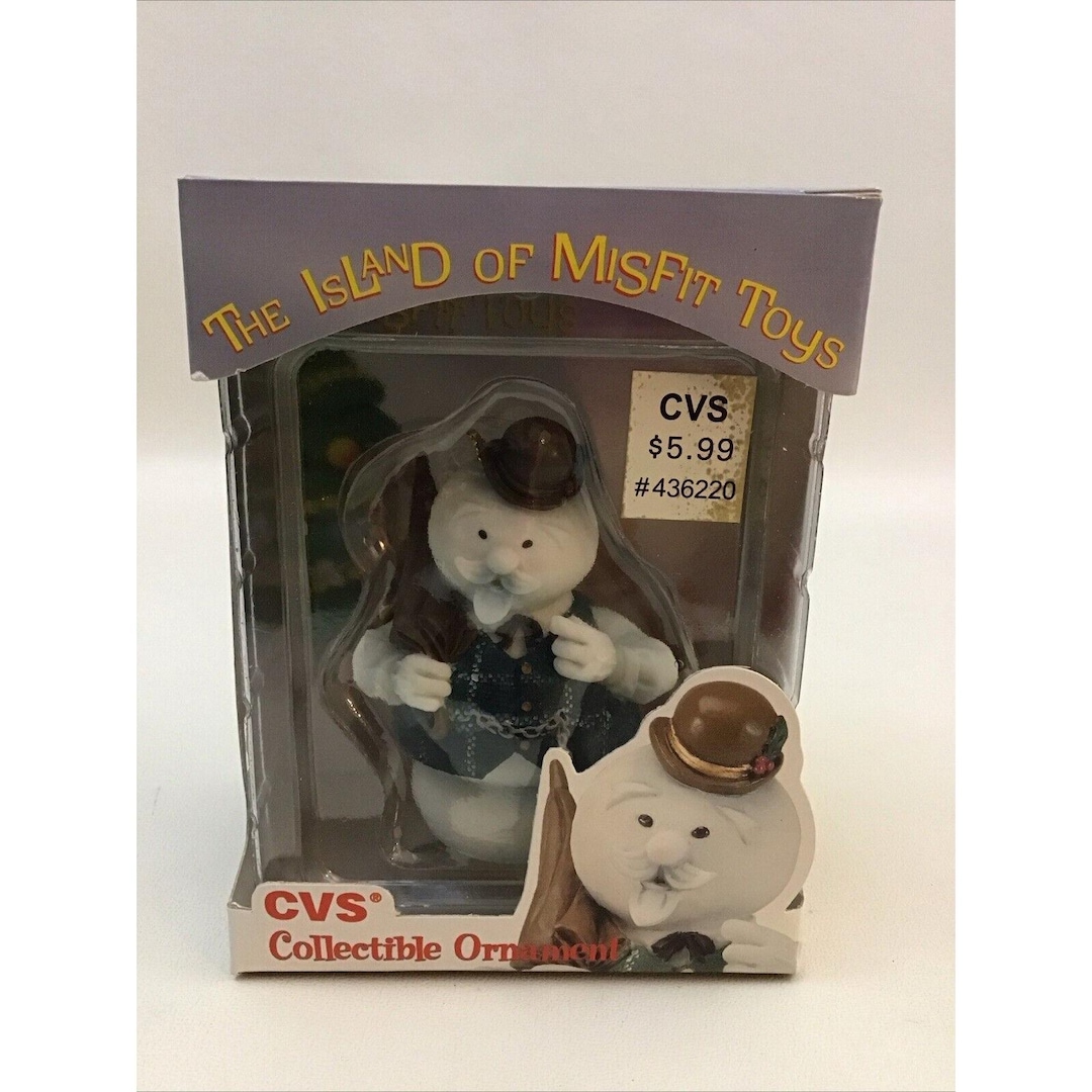 Rudolph Island of Misfit Toys Sam Snowman CVS Collectible Ornament ...