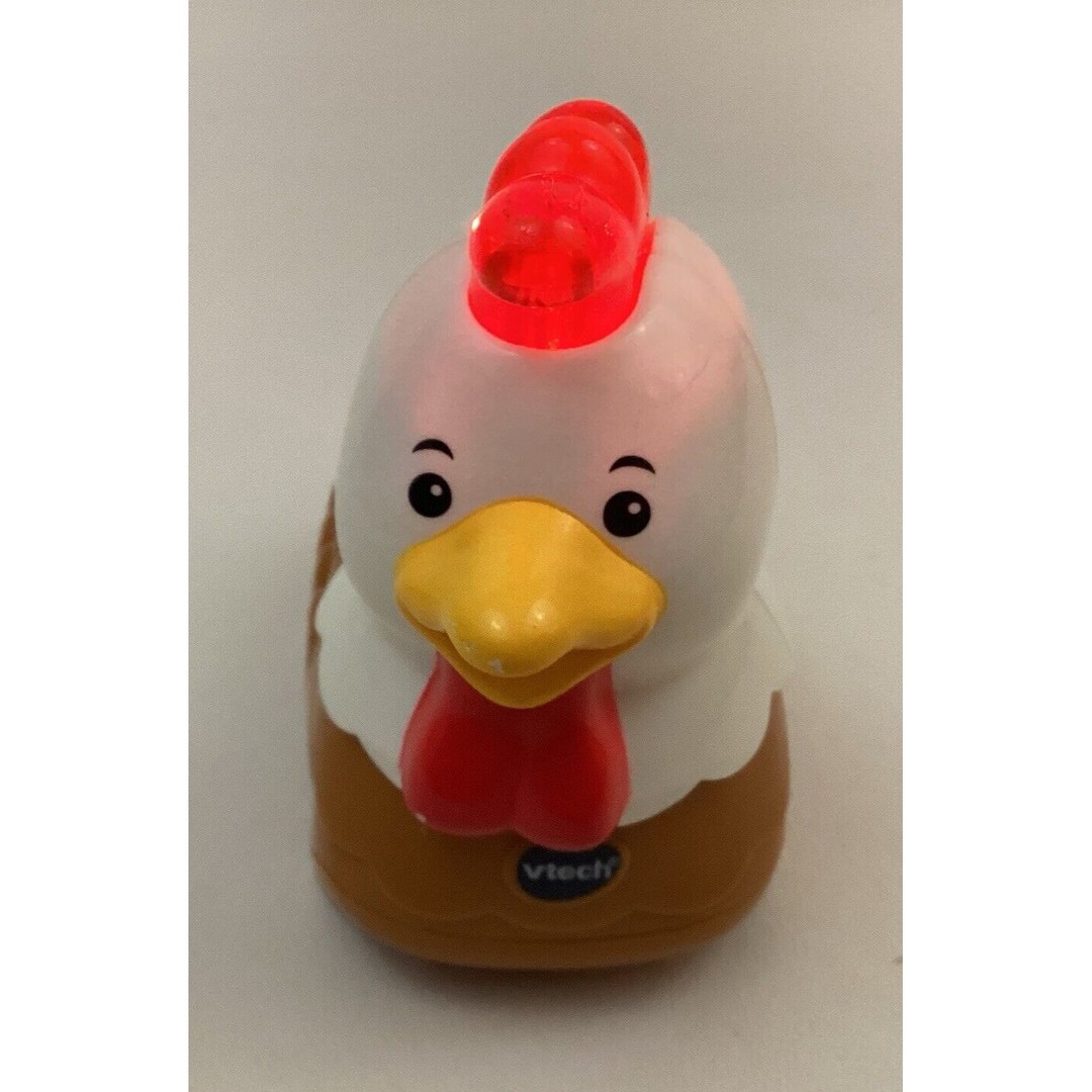 Vtech Go Go Smart Farm Animals Reggie the Rooster Kids Child Toy Talks ...