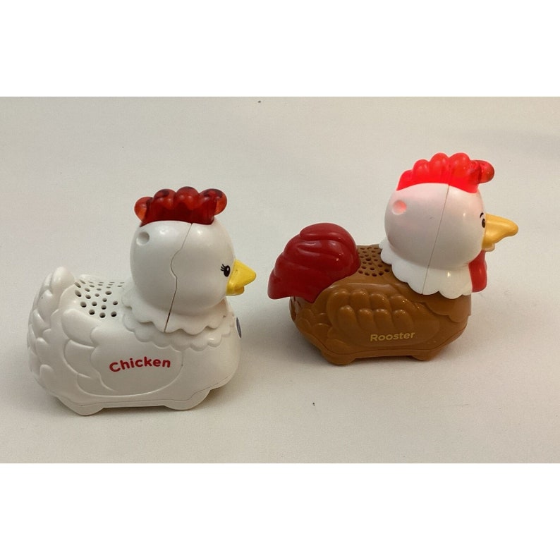 Vtech Go Go Smart Farm Animals Chicken Rooster Kids Child Toy Talks ...