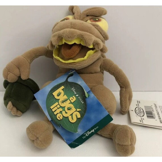 Disney Store PT Flea A Bug's Life Plush Stuffed Bean Bag - Etsy