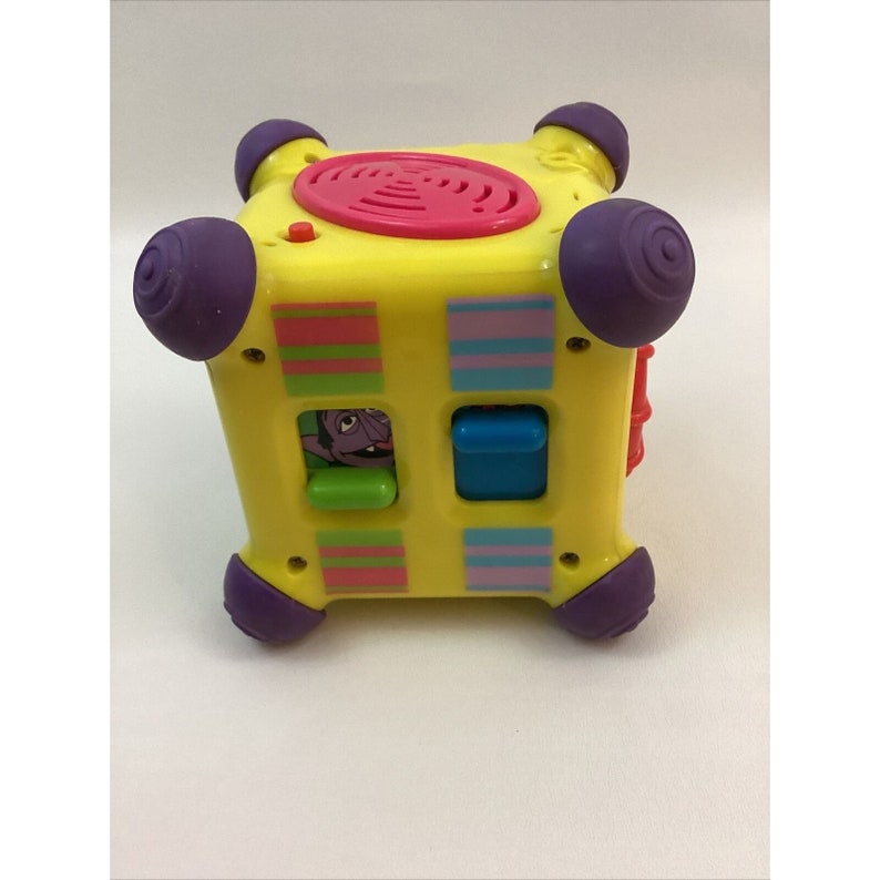 Mattel Sesame Street Musical Electronic Sound Activity Cube Box Fun Toy ...