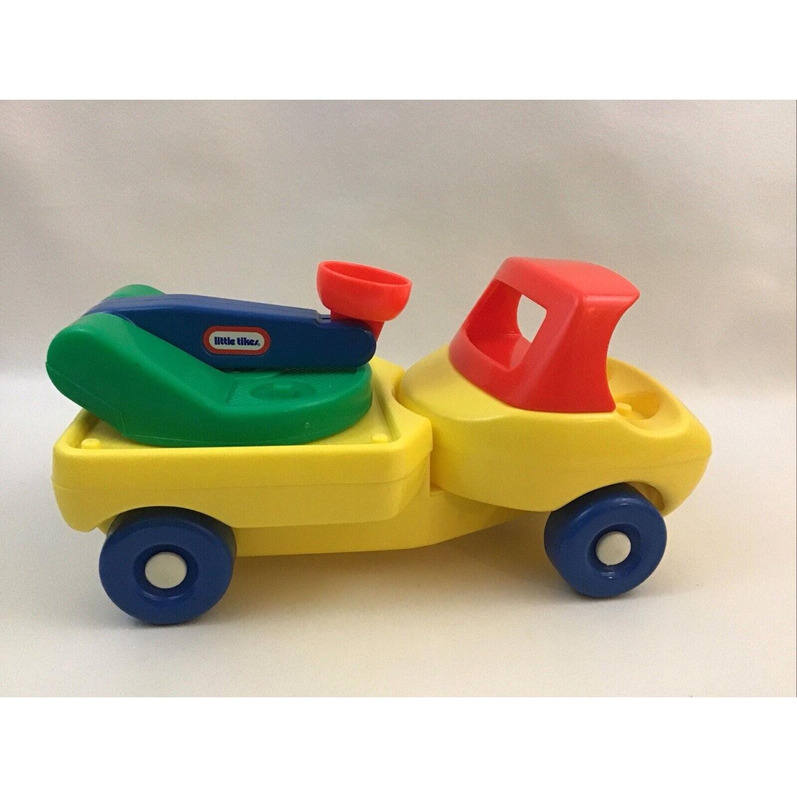 Little Tikes Toddle Tots Vehicle Up'n Down Cherry Picker & 2 Toddle ...