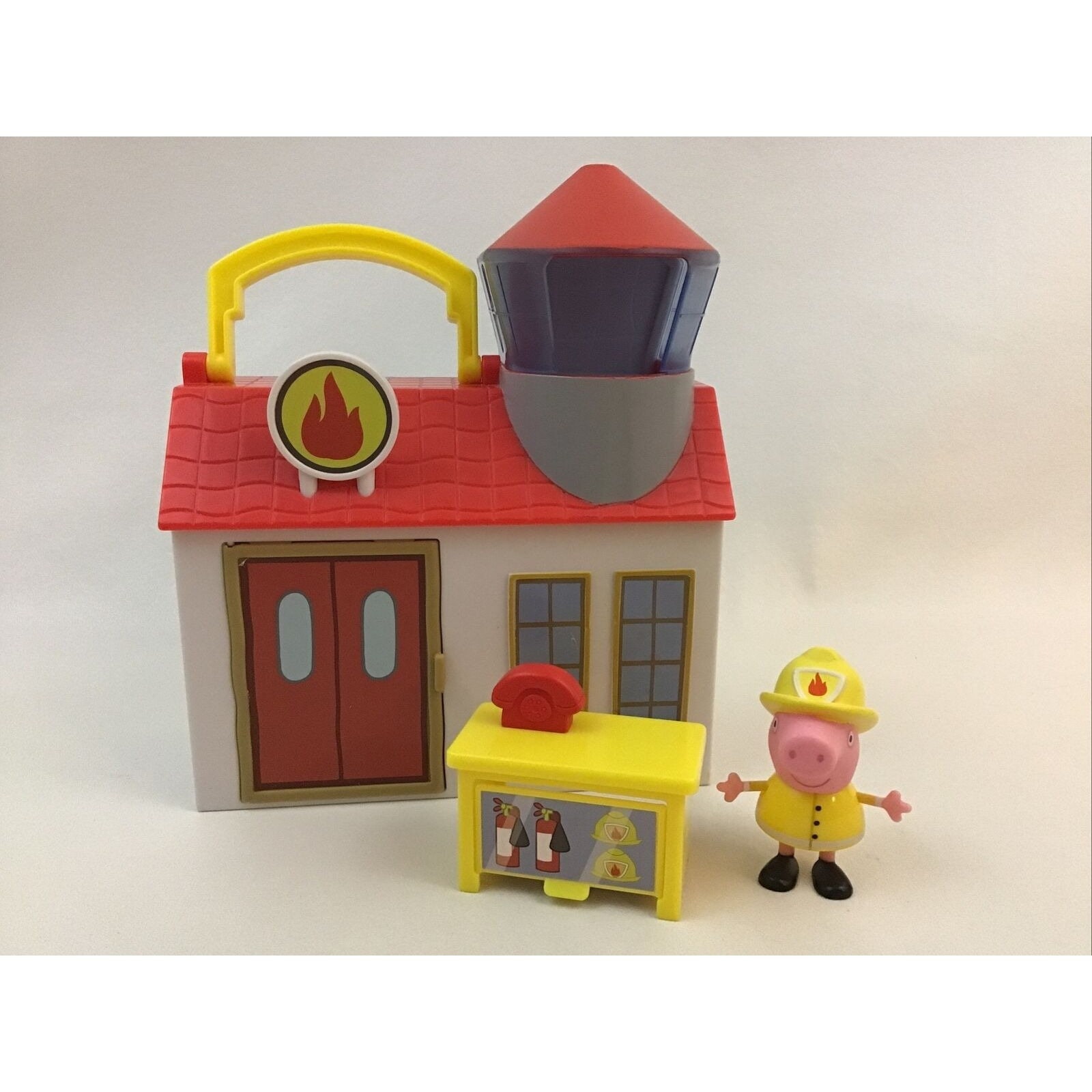 Peppa pig fire station playset store