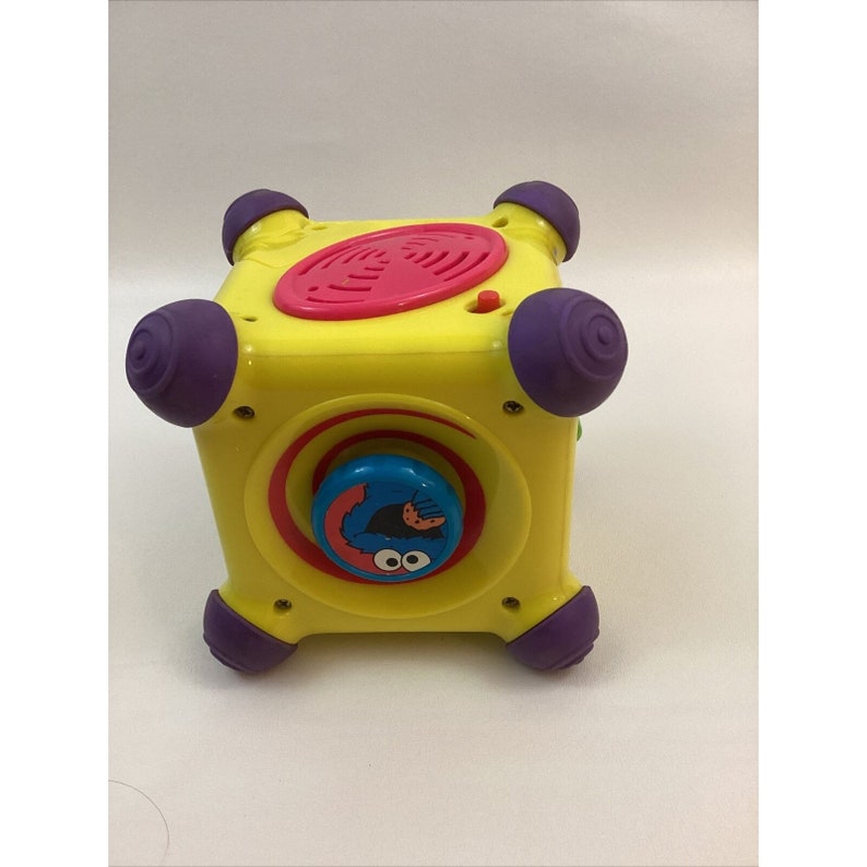 Mattel Sesame Street Musical Electronic Sound Activity Cube Box Fun Toy ...