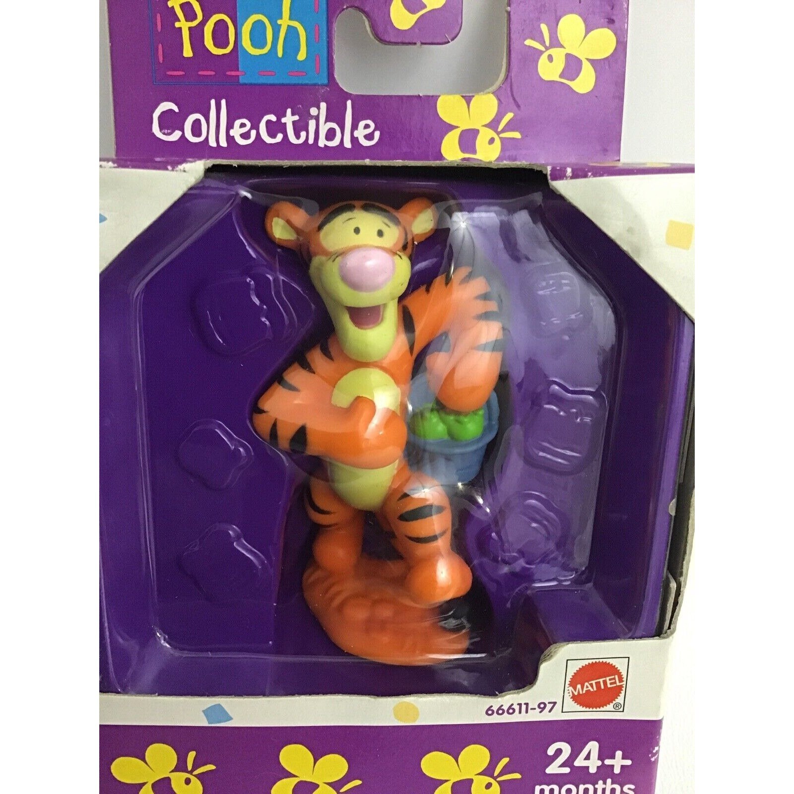 Mattel Pooh Collectible Figure New Tigger 3” Vintage Arcotoys - Etsy