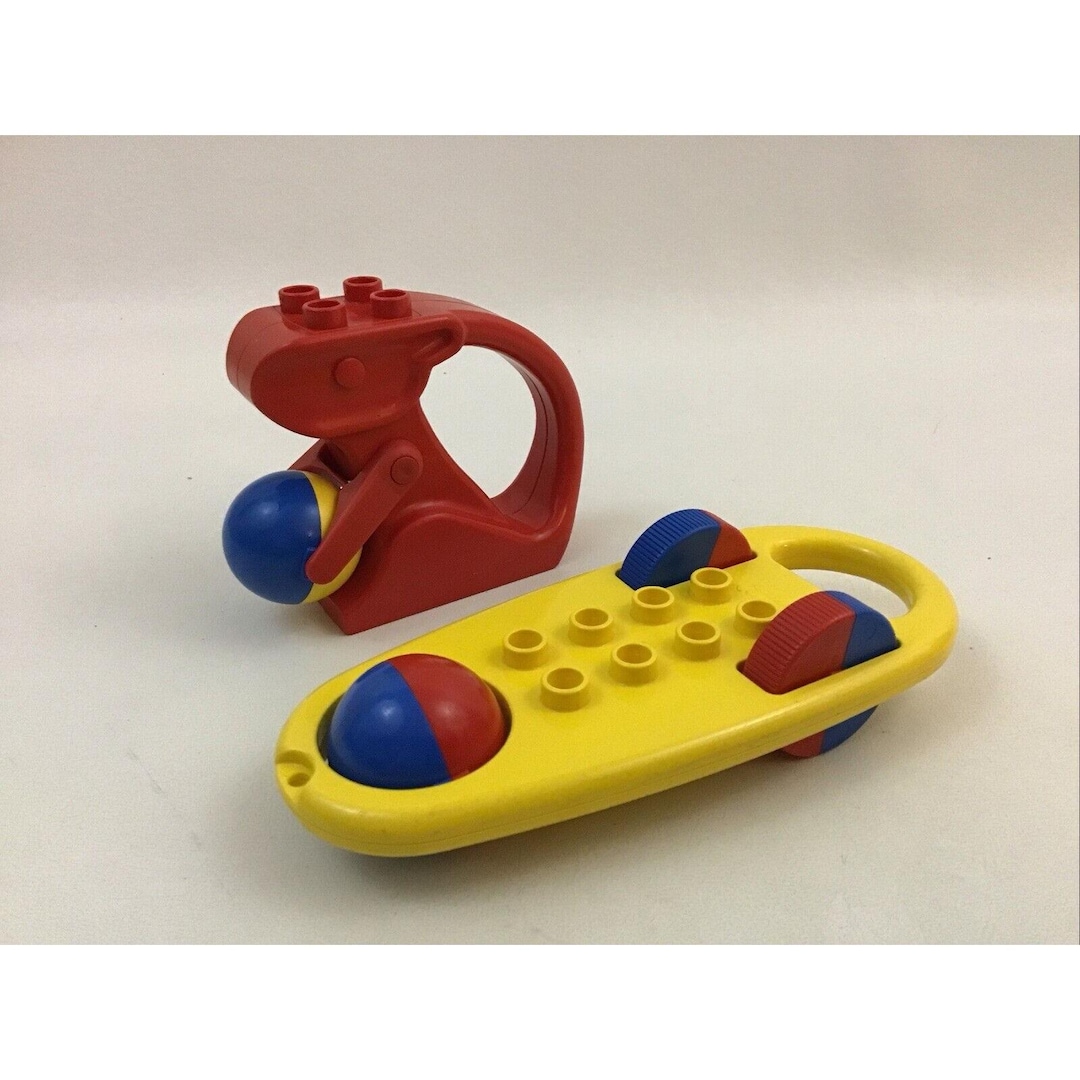 Lego Duplo Primo Baby Rolling Rattle Balls Squirrel Rabbit Shaker 2 ...