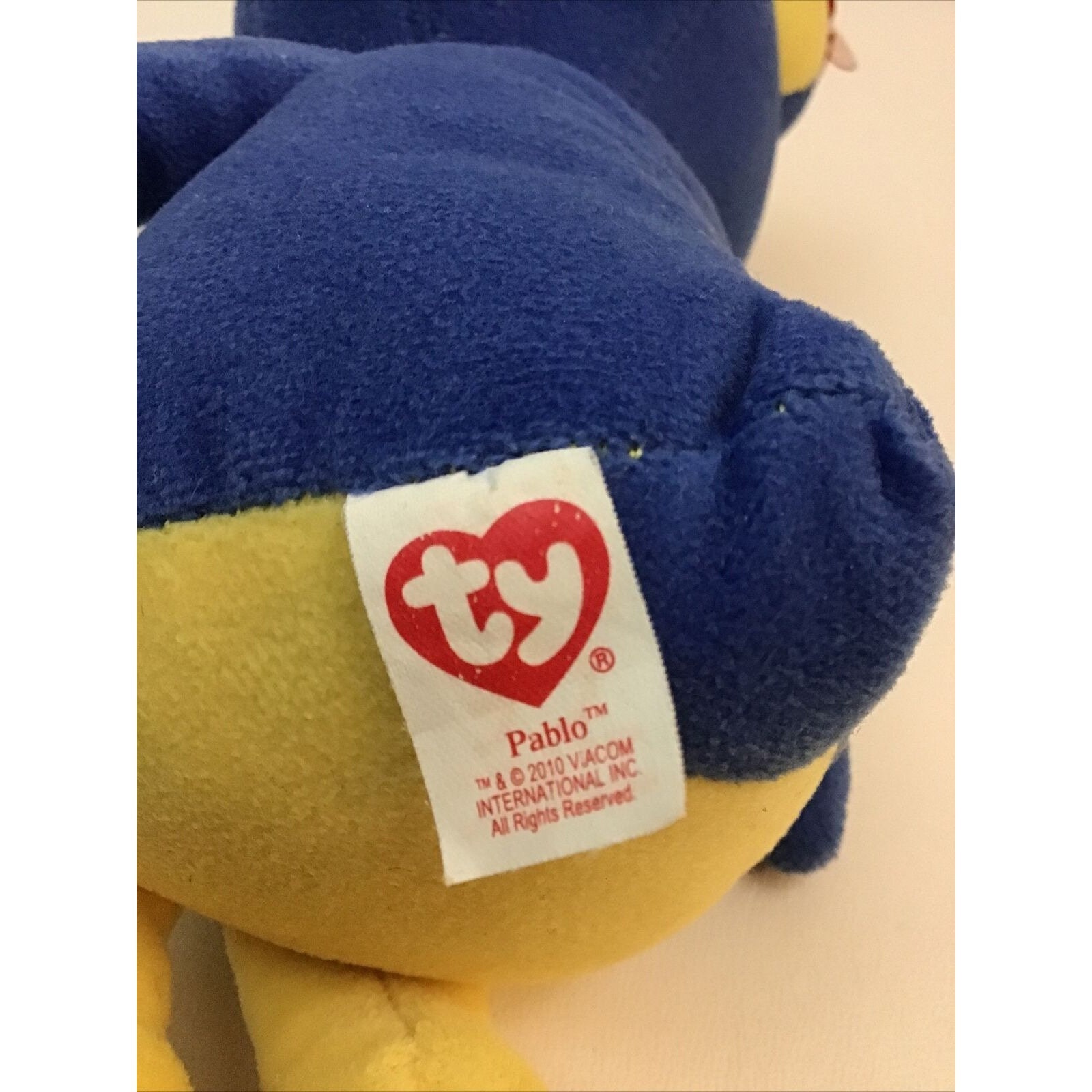 Ty Beanie Babies Retired Backyardigans Pablo Penguin Plush - Etsy