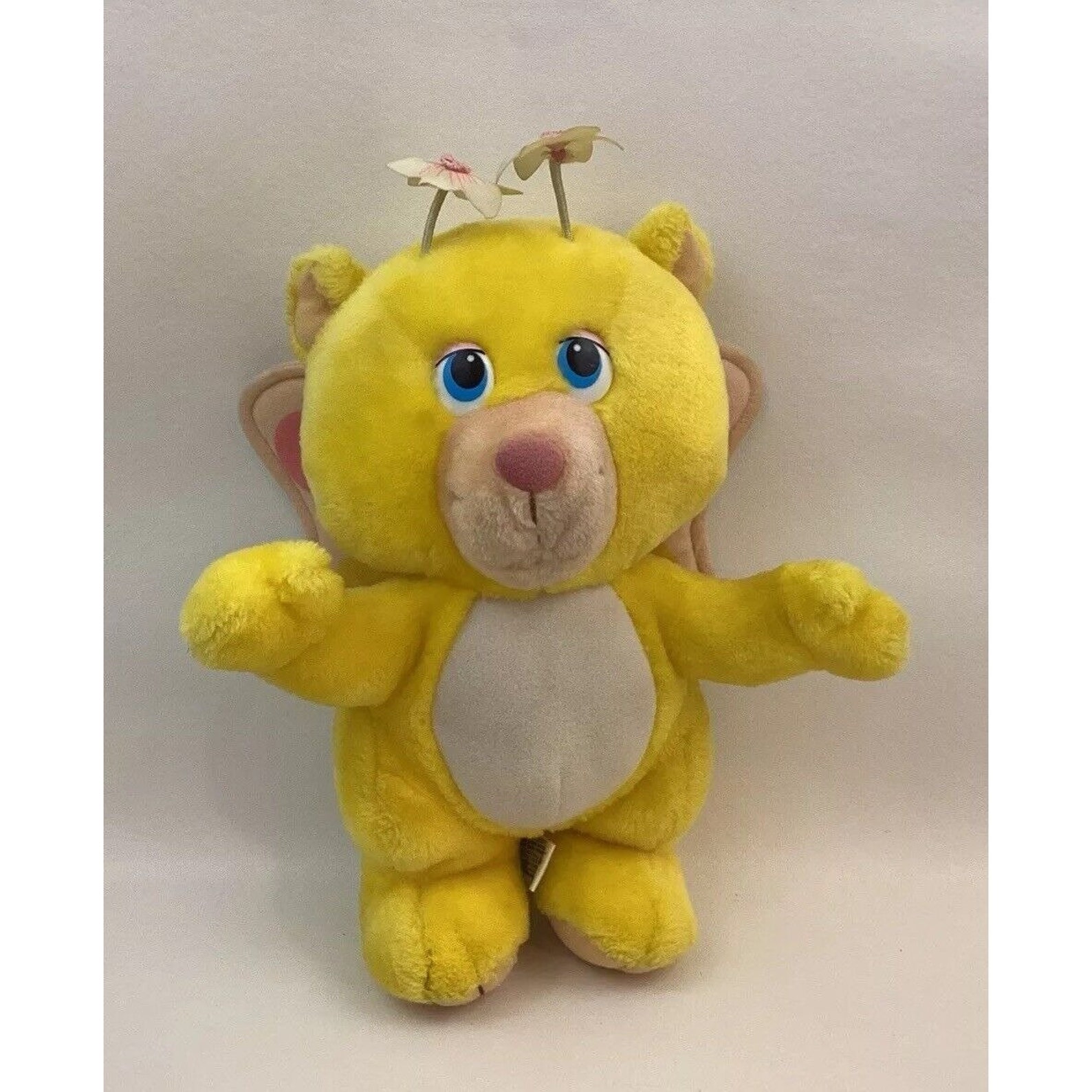 Hasbro Softies Wuzzles Yellow Butter Bear Wings Plush Stuffed Vintage ...