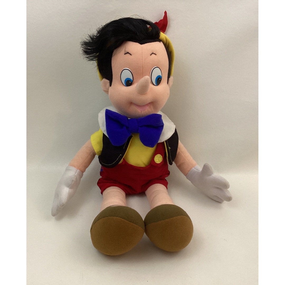 Mattel Disney Pinocchio Plush Toy 18 Inches Retired Vintage - Etsy