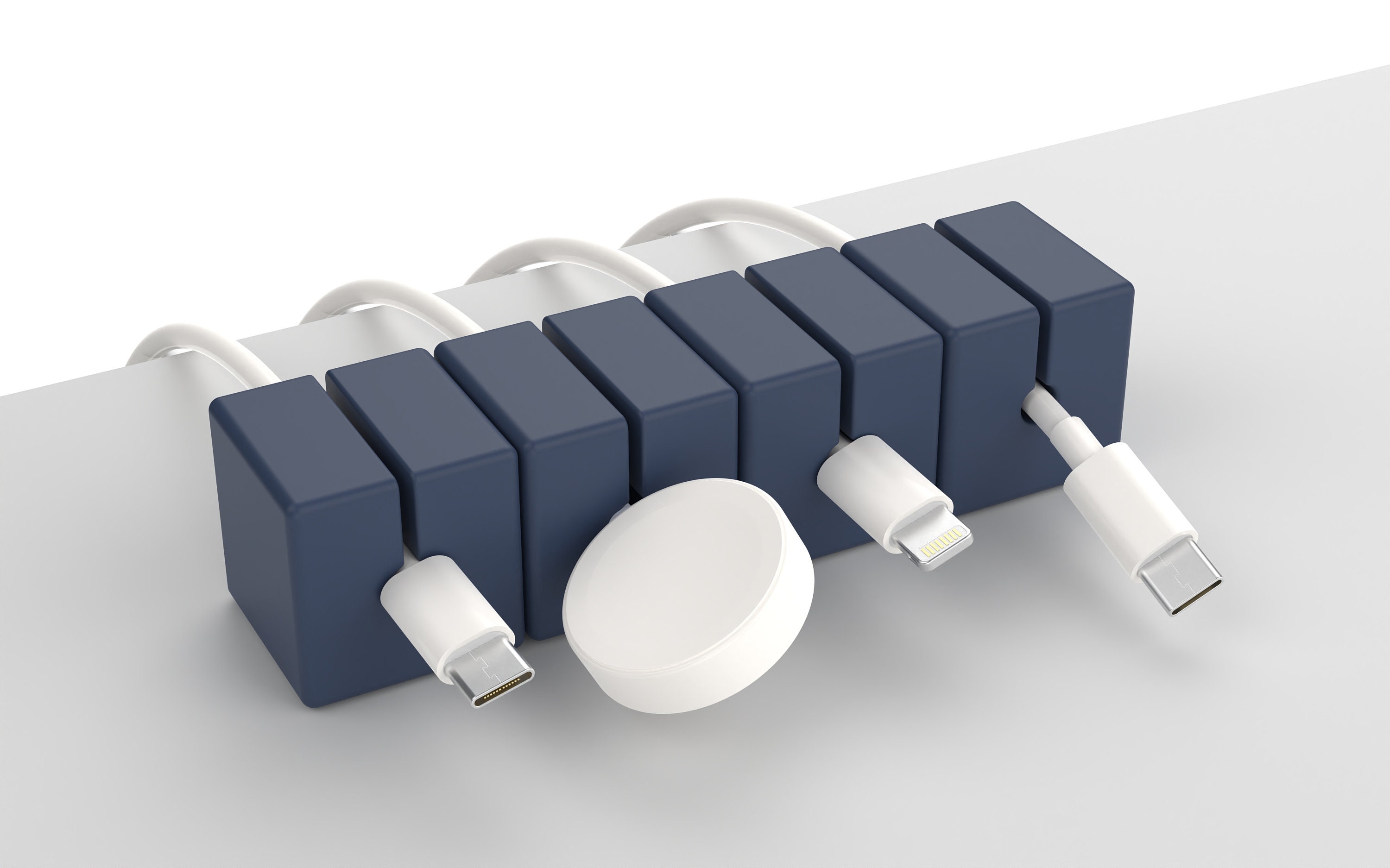 Function101 Cable Blocks 4-pack Silicone, Magnetic and Weighted Cable ...