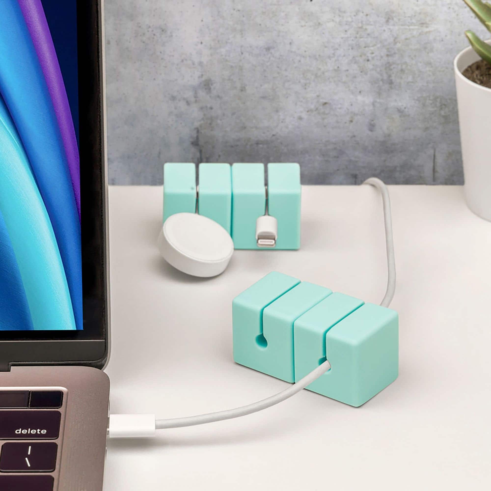 Function101 Cable Blocks 4-pack Silicone, Magnetic and Weighted Cable ...