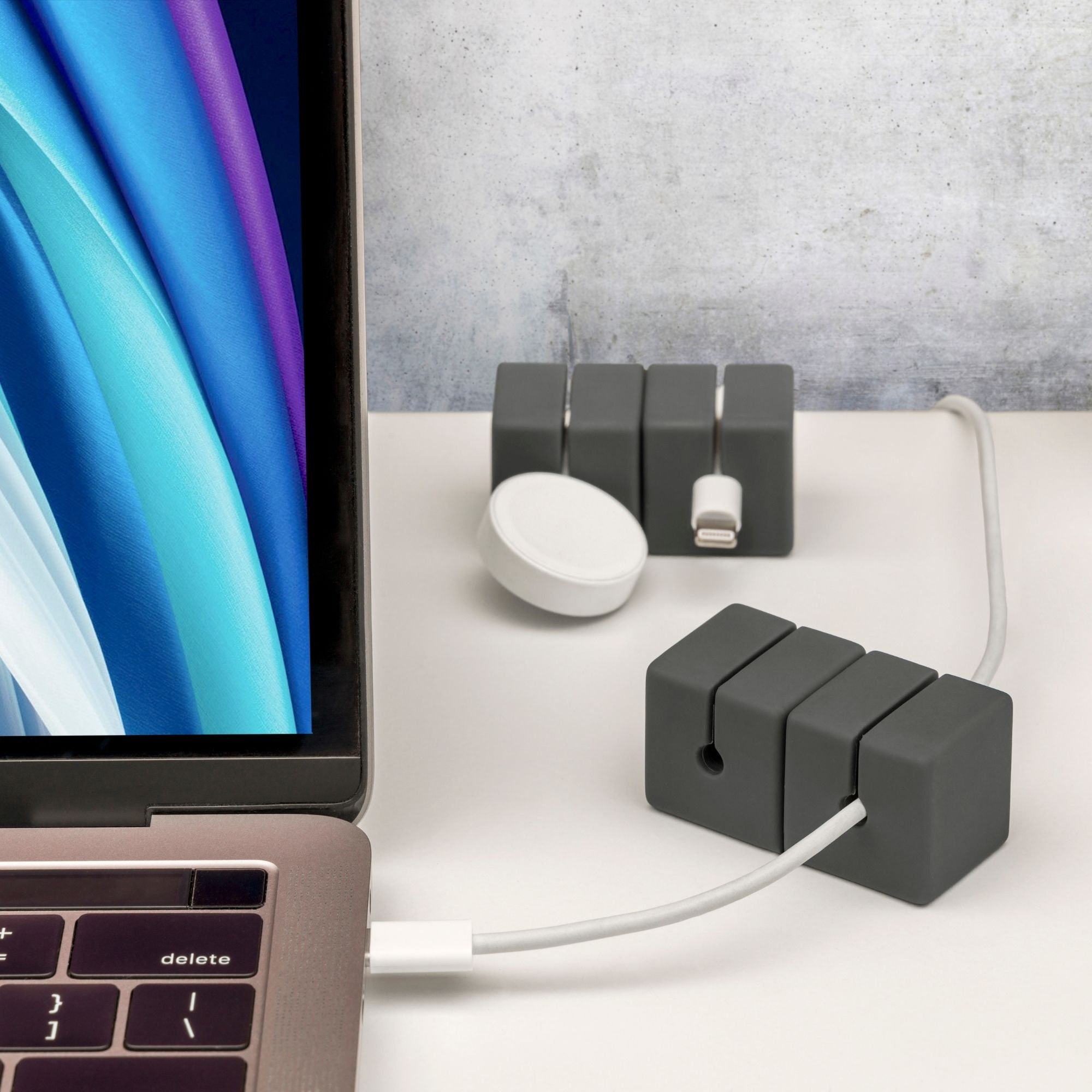 Function101 Cable Blocks 4-pack - Silicone, Magnetic and Weighted Cable ...