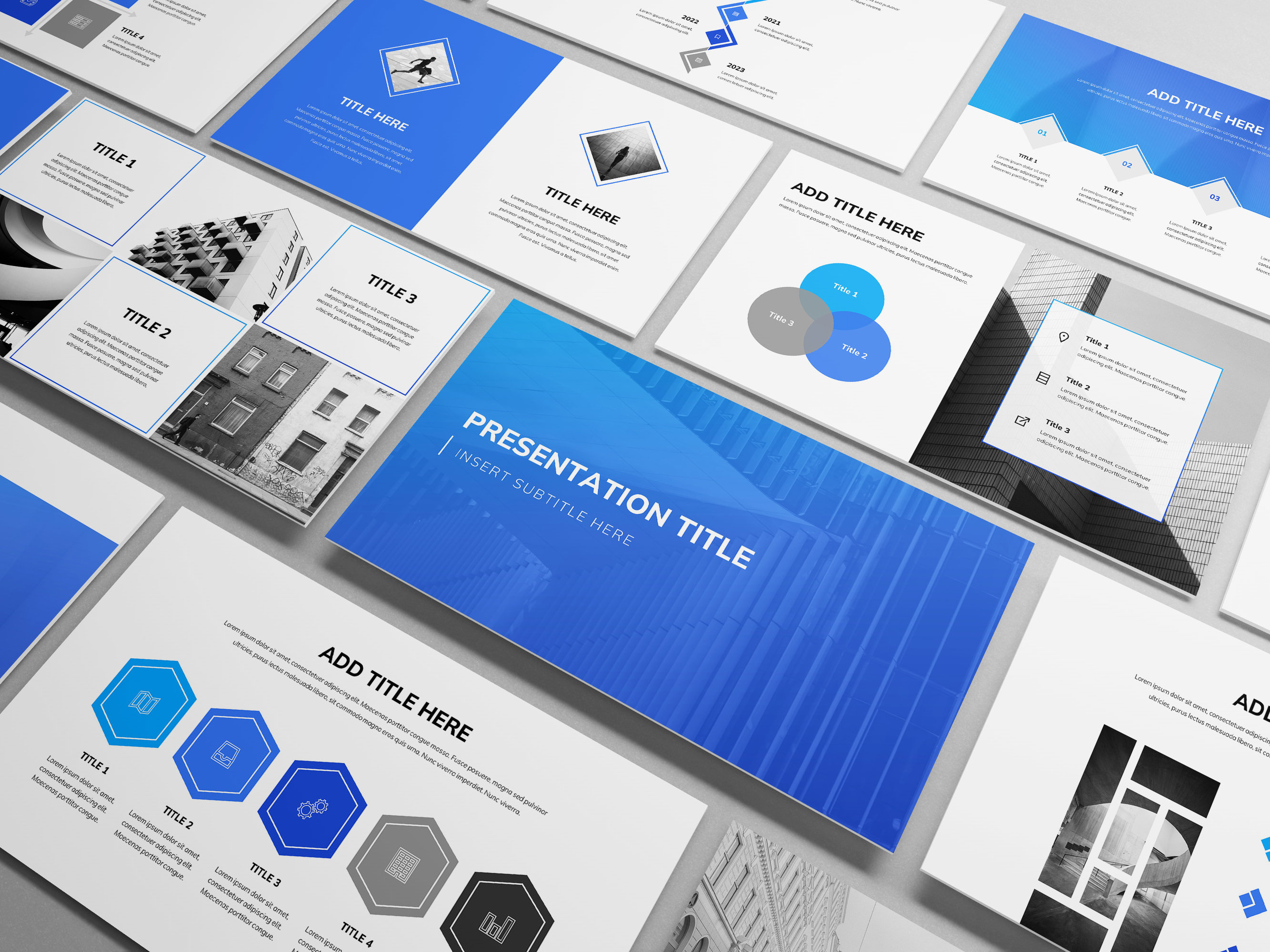 Professional Business Slide Deck, Powerpoint Presentation Template ...