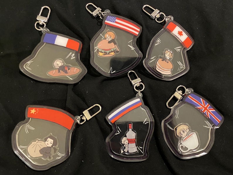 Hetalia Shaker Charms - Etsy
