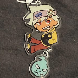 Soul Eater Dangly Keychains - Double Sided - Etsy