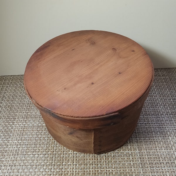 Round Wood Box - Etsy