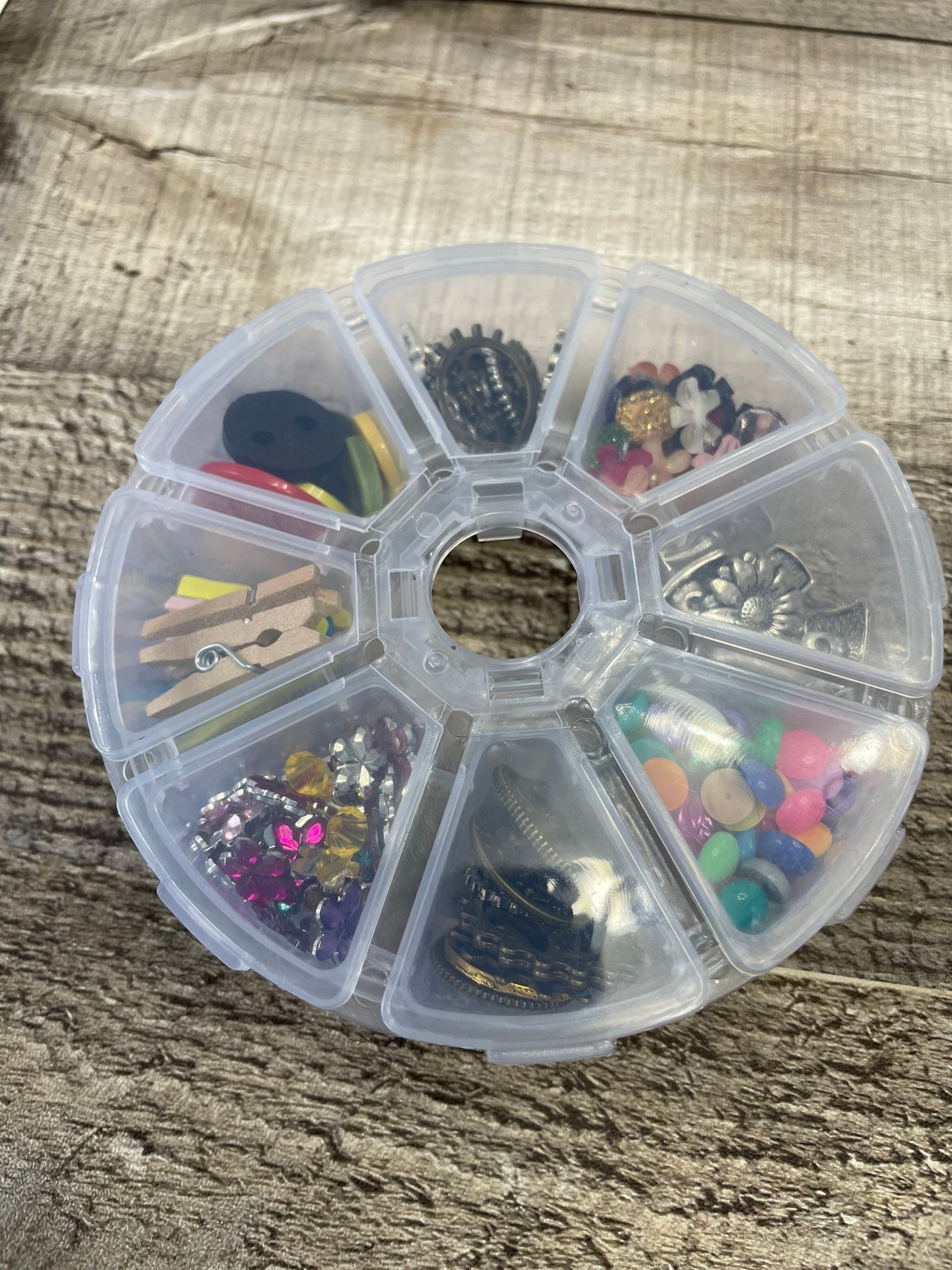 Mini Embellishment Stash for Card Making, Mixed Media, or Scrapbooking ...