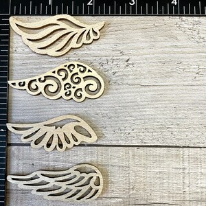 Wood Angel Wings ~ Decorative Embellishments for Crafts, Scrapbooking ...