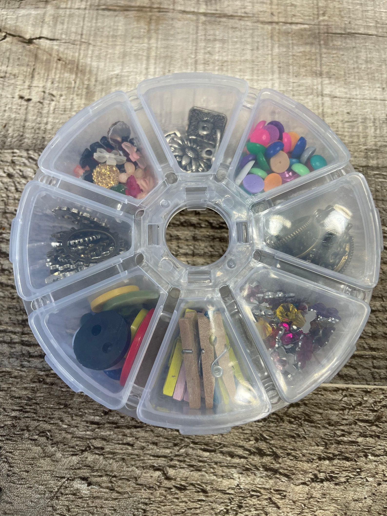 Mini Embellishment Stash for Card Making, Mixed Media, or Scrapbooking ...