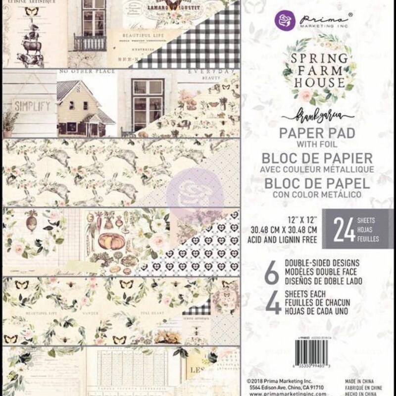12x12 Paper Pad - Etsy