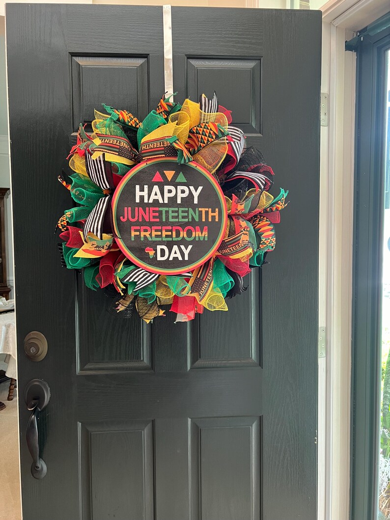 Juneteenth Wreath - Etsy