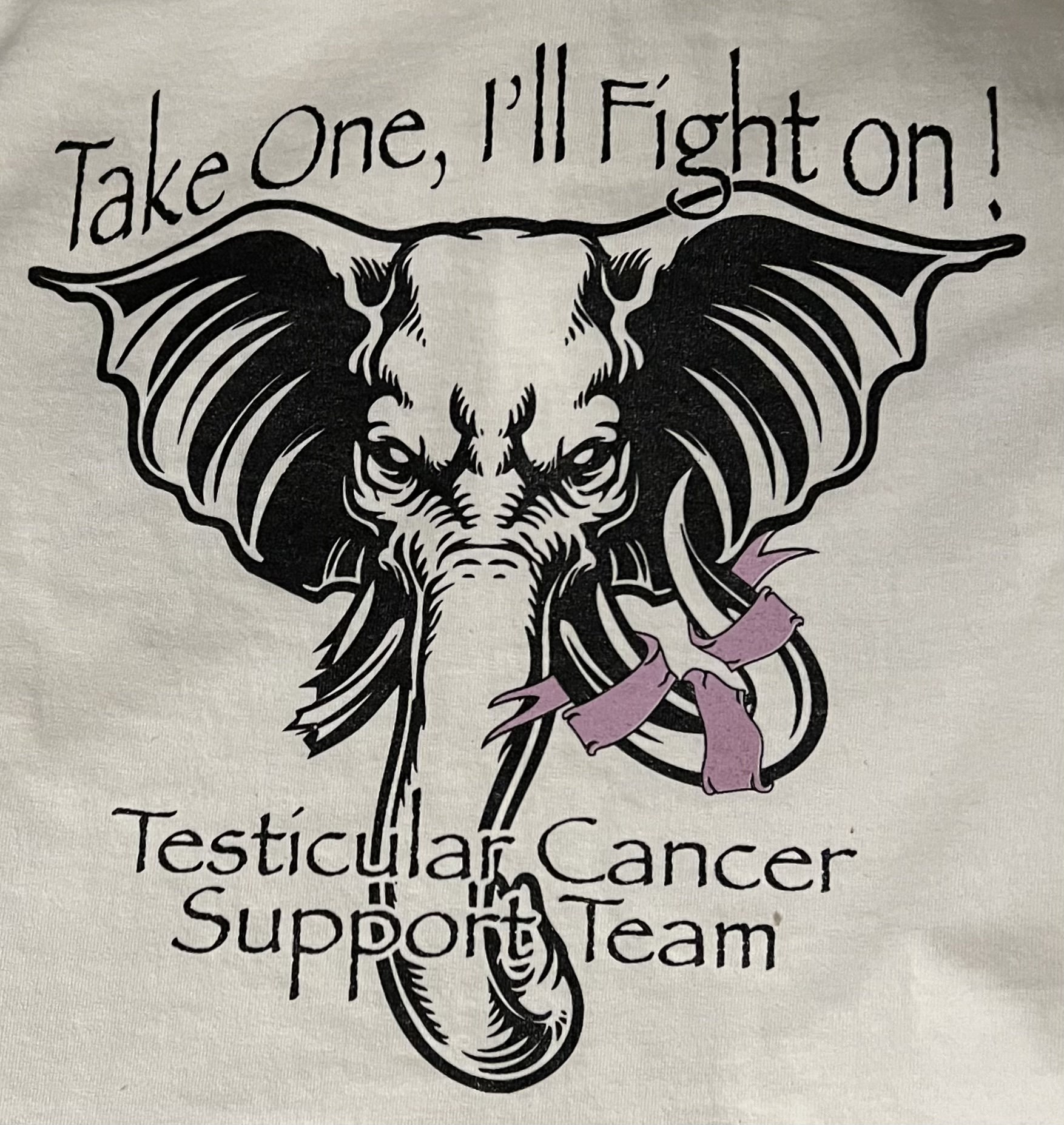 Testicular Support T-shirts and UV Vinyl Decals - Etsy