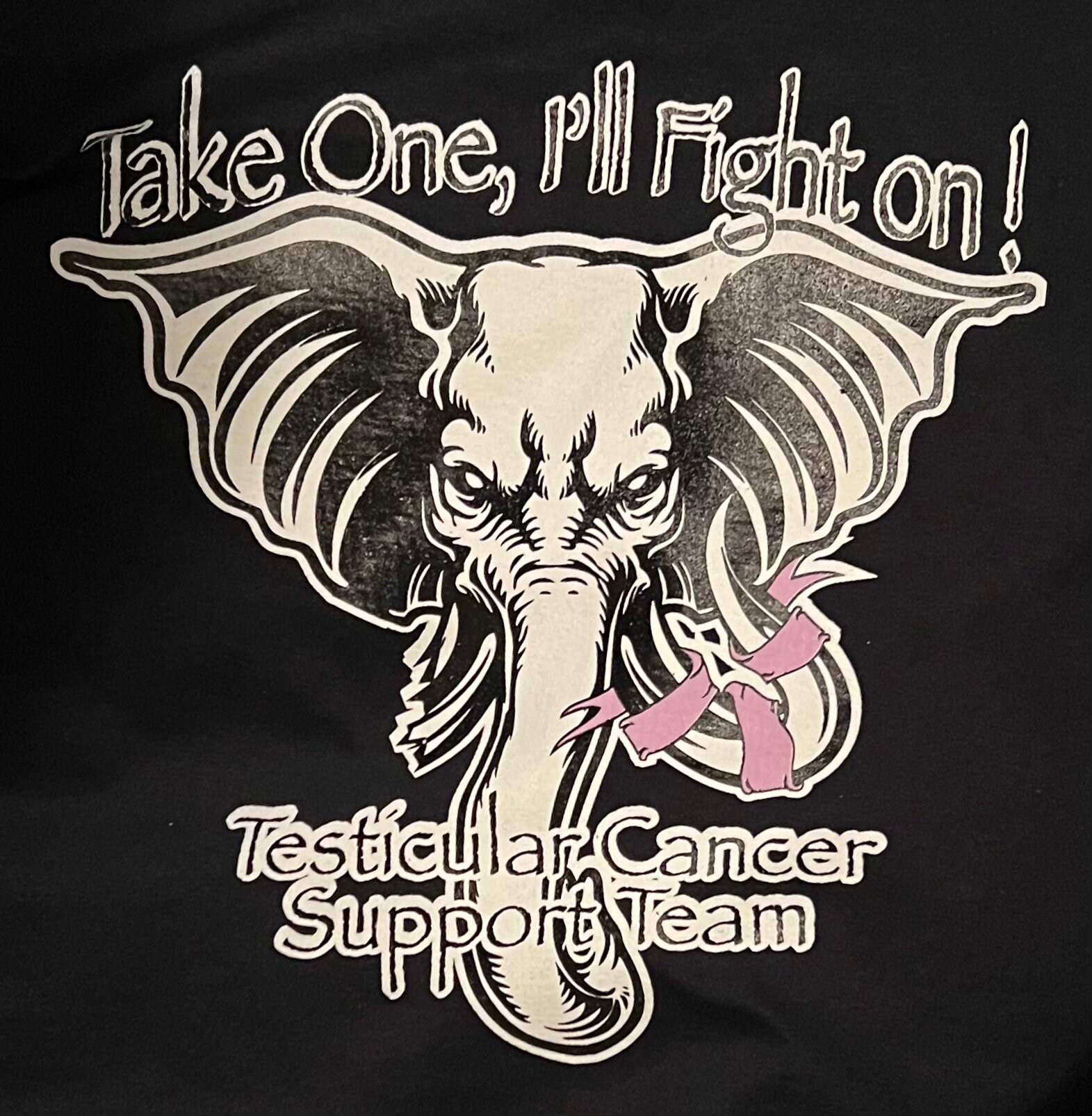 Testicular Support T-shirts and UV Vinyl Decals - Etsy