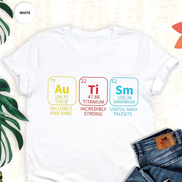 Autism Elements Periodic Table - Etsy