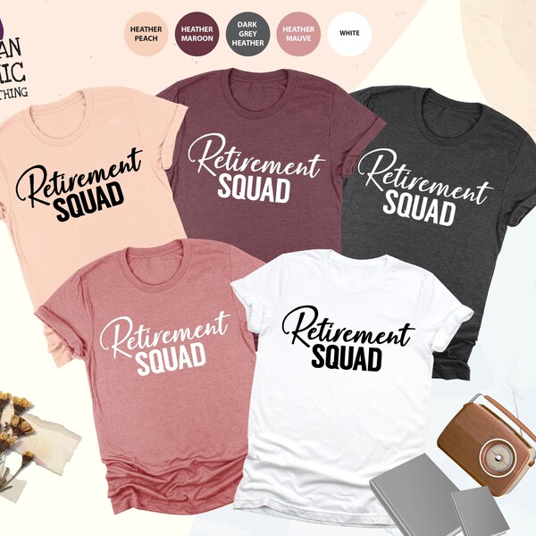 Retirement T Shirt - Etsy