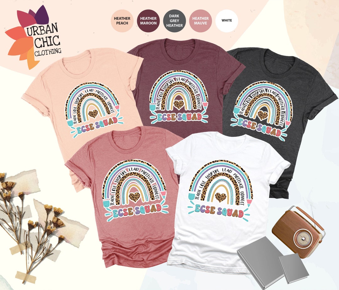 ECSE Squad Shirt, Early Childhood Special Education Shirt, Daycare ...