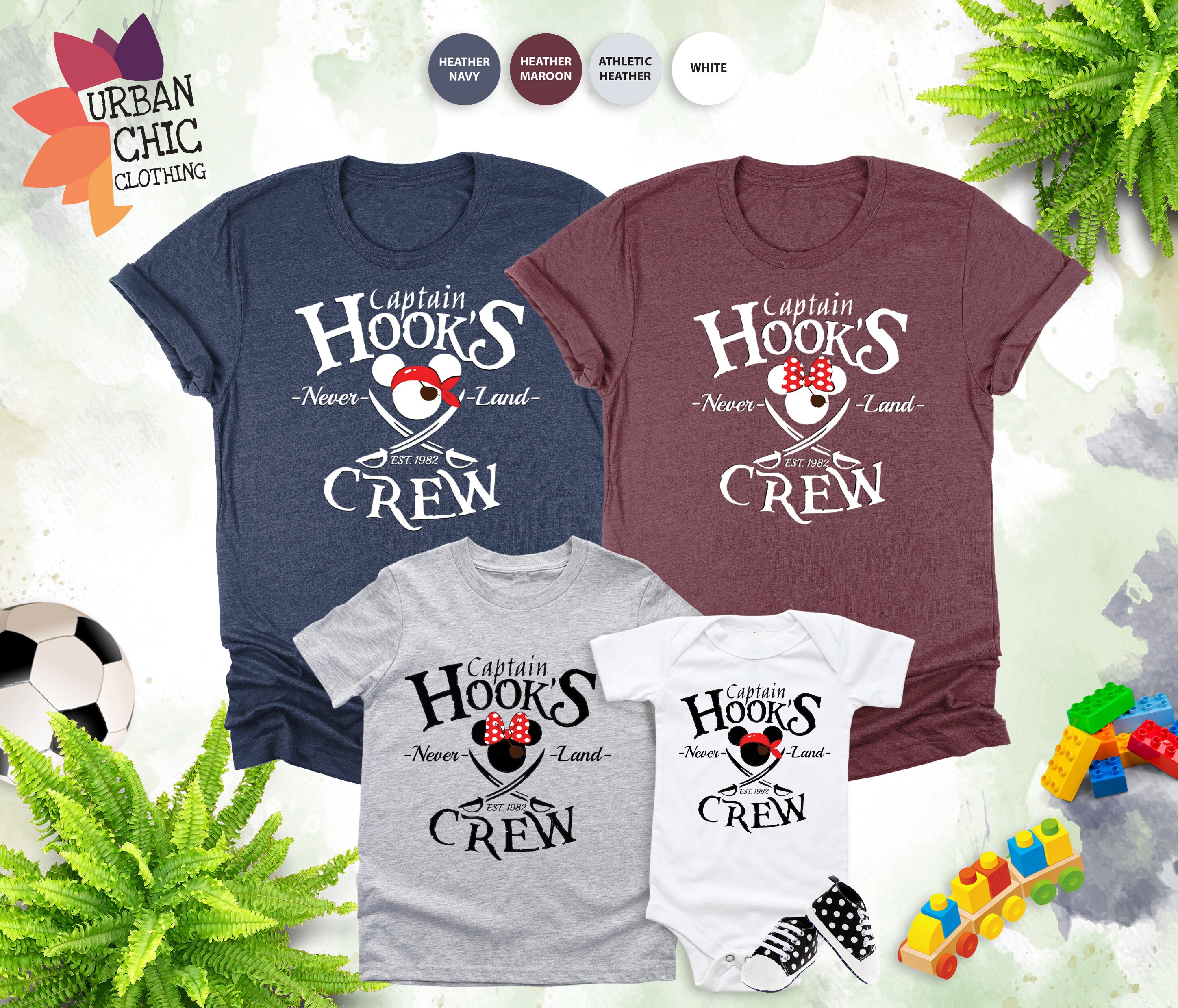Captain Hooks Shirt, Disney Cruise Shirt, Pirate Crew Shirt, Family ...